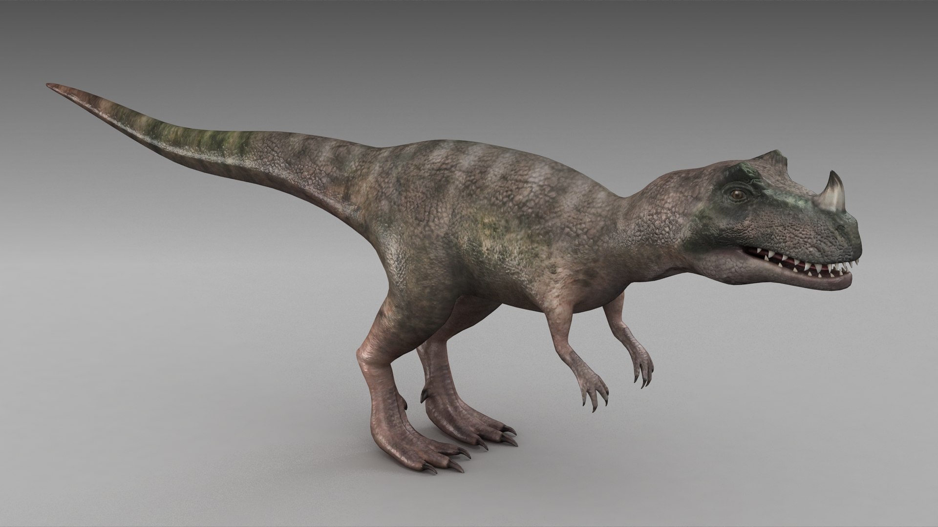 Ceratosaurus Beast Dragon Jurassic Dinosaurs Poseable Wild 3D Model ...