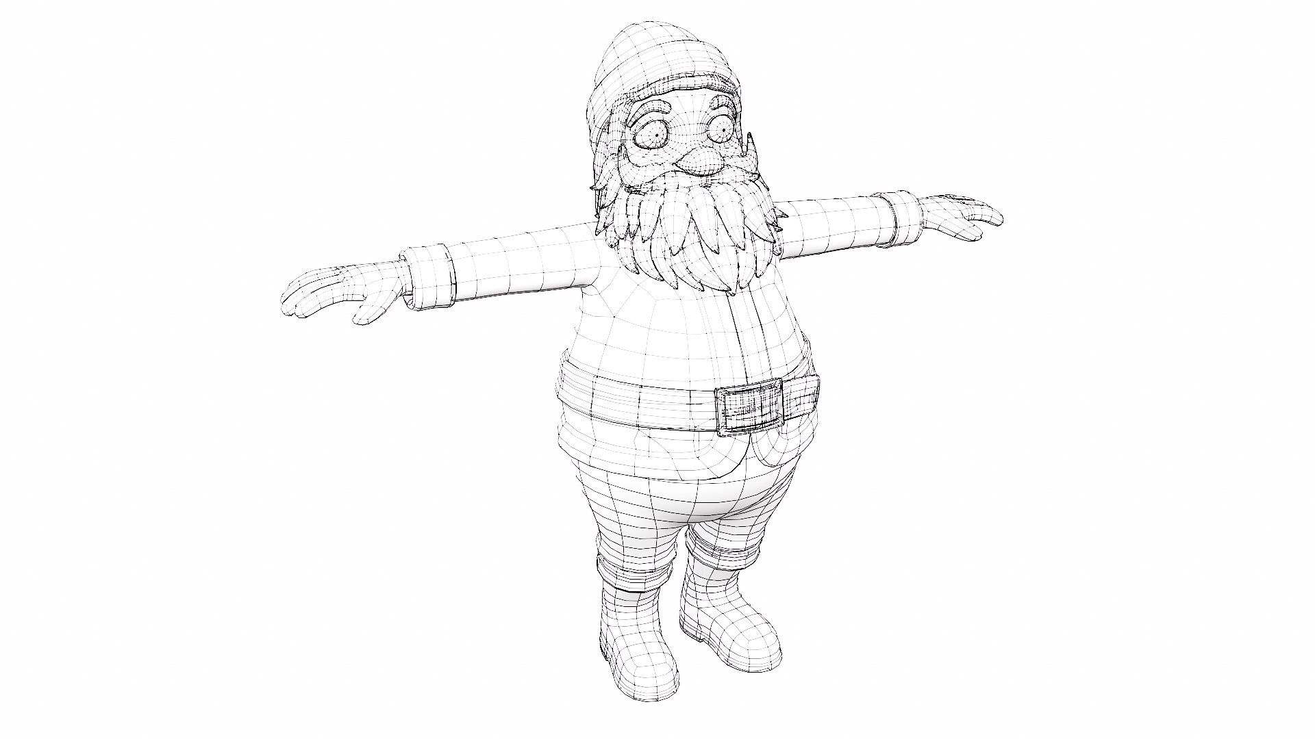 3D Santa Claus 3d model - TurboSquid 2147565