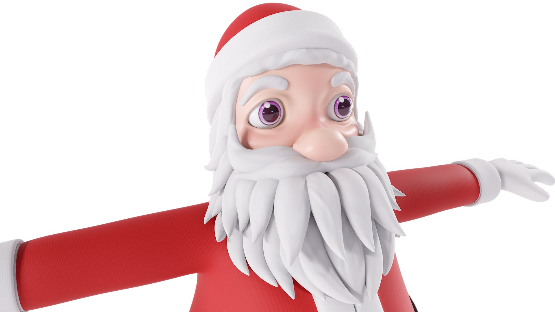 3D Santa Claus 3d model - TurboSquid 2147565