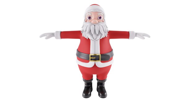 modelo 3d Modelo 3d de Papá Noel - TurboSquid 2147565
