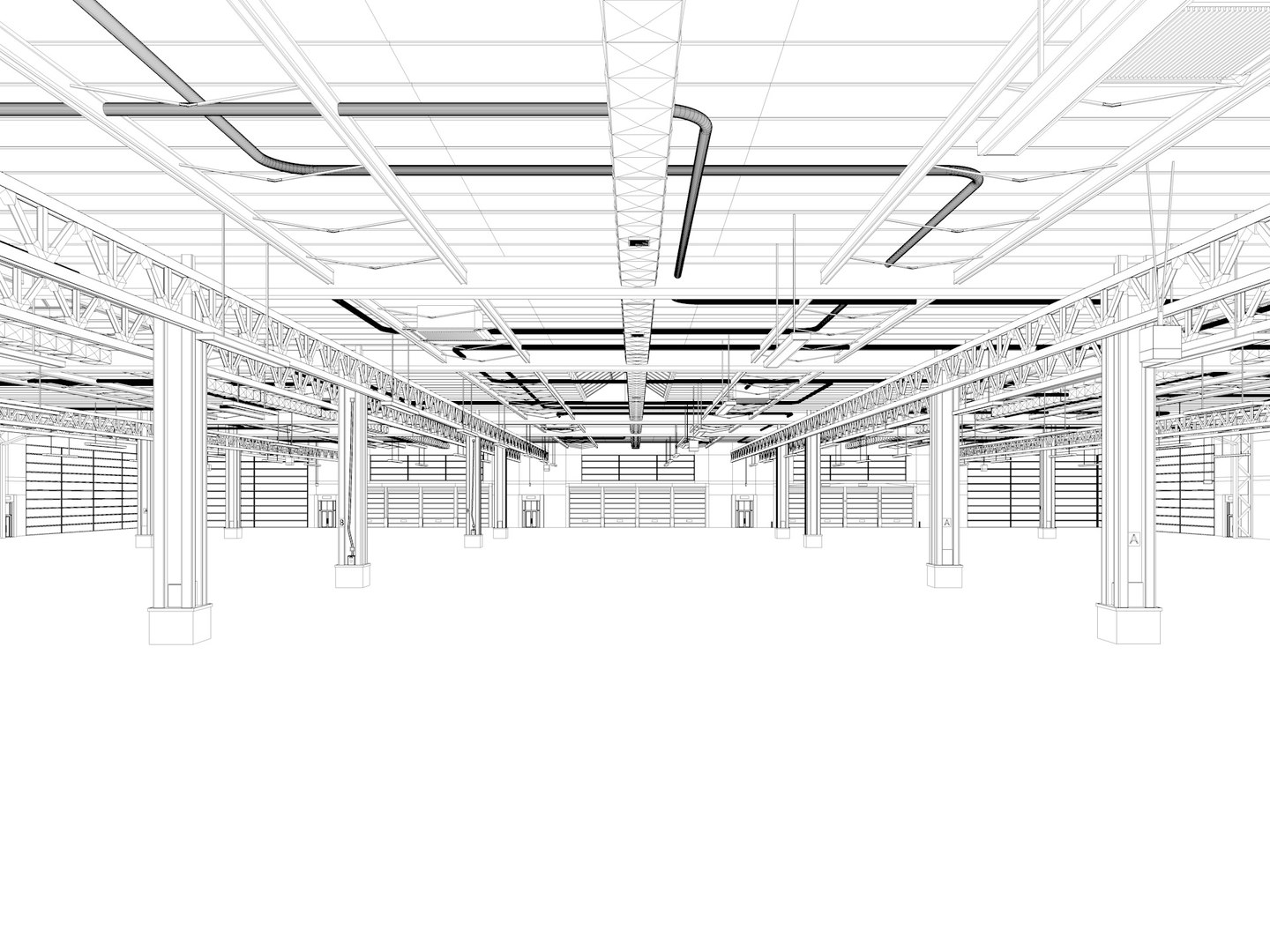 Exhibition Hall 3d Model 3D model - TurboSquid 2074193