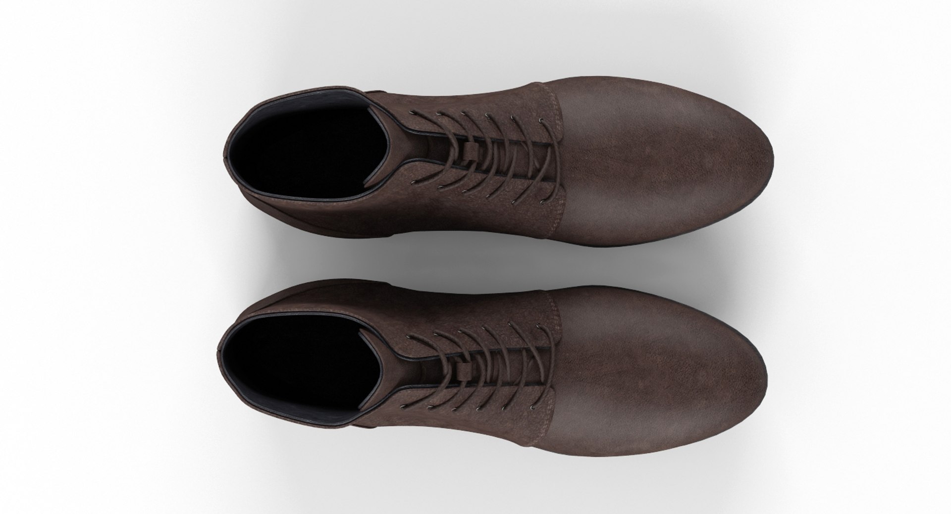 3d Model Work Boot Leather