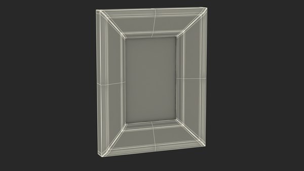 3D Rustic Wooden Frame with Butterflies - TurboSquid 1991706