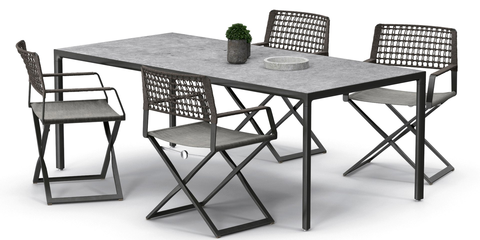 3D regista chair set model - TurboSquid 1253737