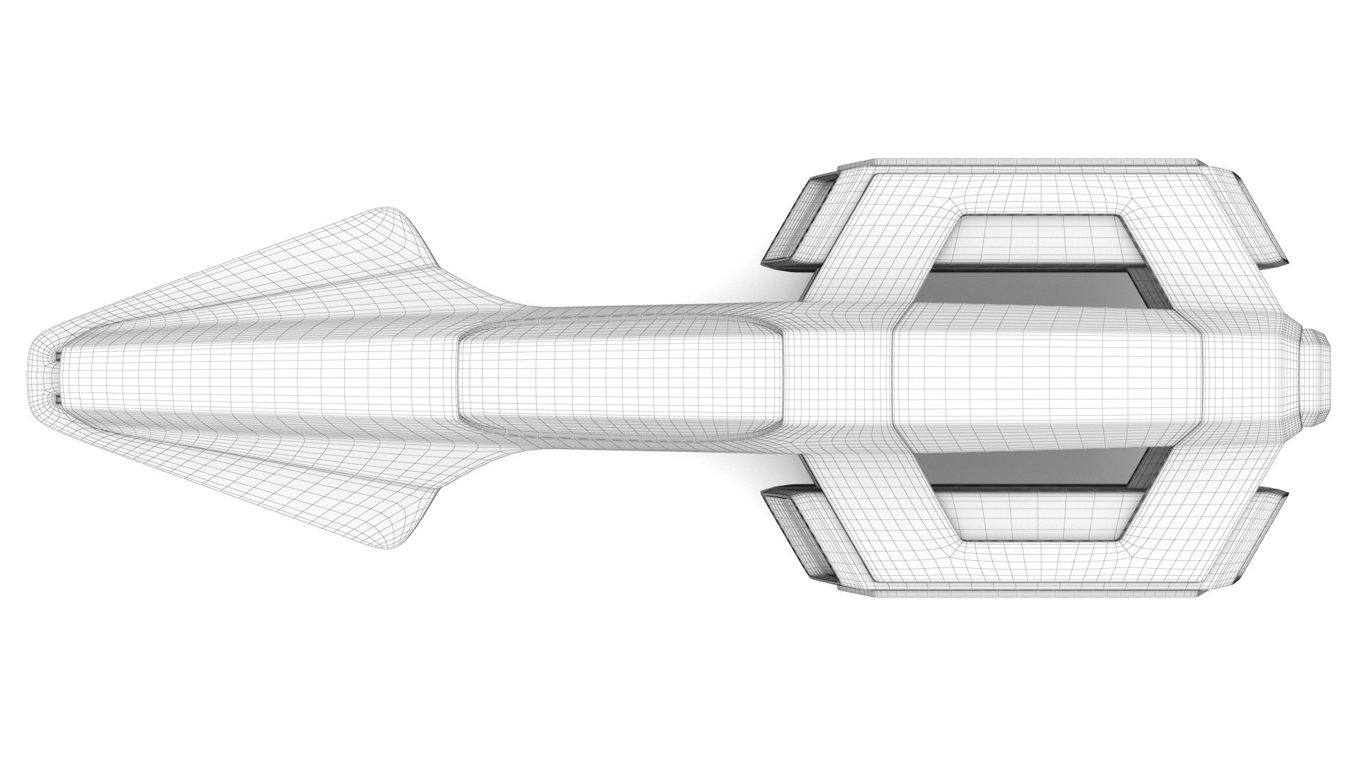 Racing Spaceship Achernar Model - TurboSquid 2172086