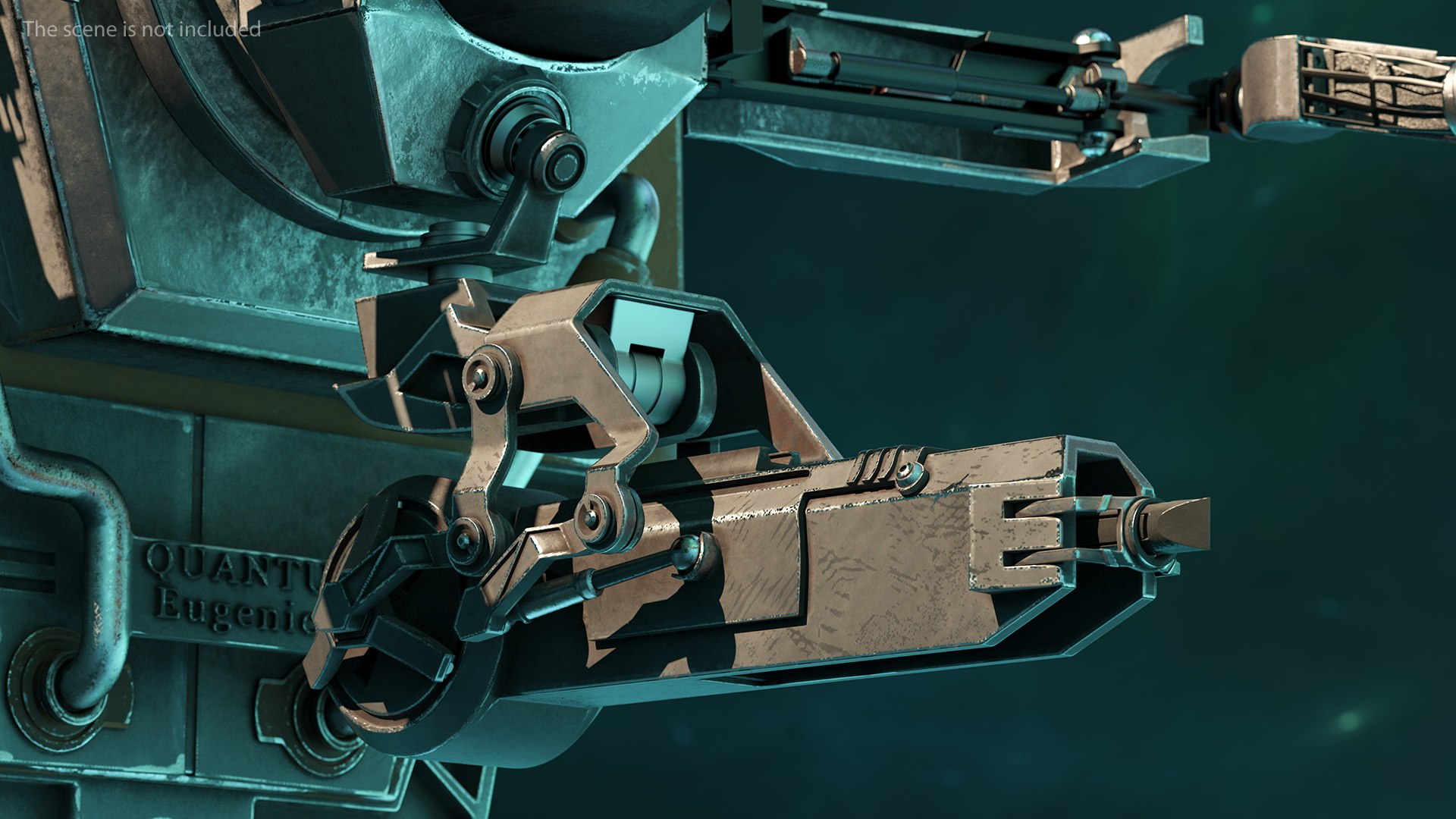 Sci Fi Space Debris 3D Model - TurboSquid 1503708