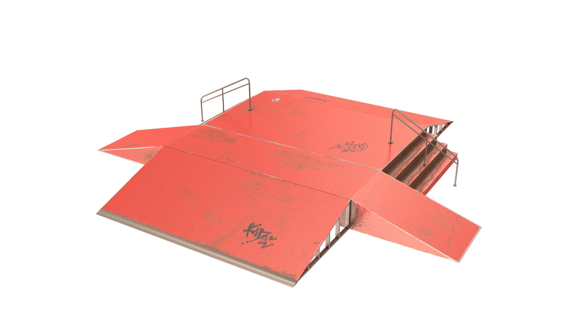 3D Skatepark Ramp Collection 2 - TurboSquid 1871056