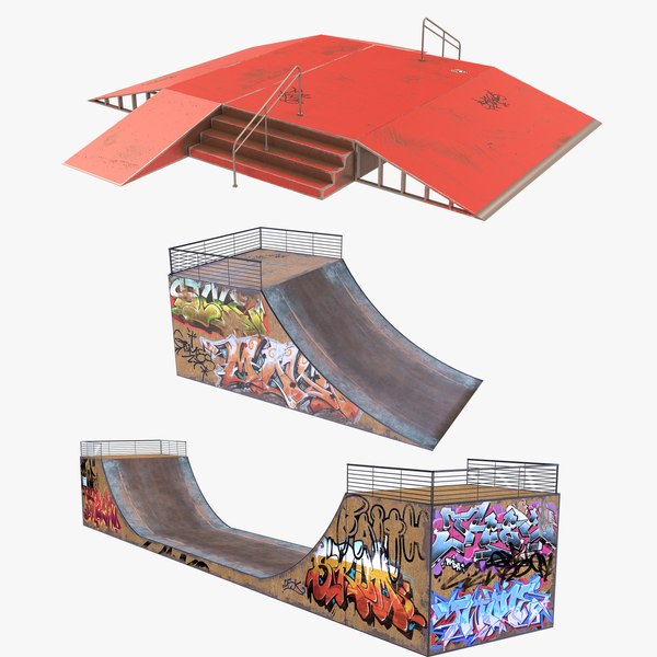 Skate Ramp 3D Models for Download | TurboSquid