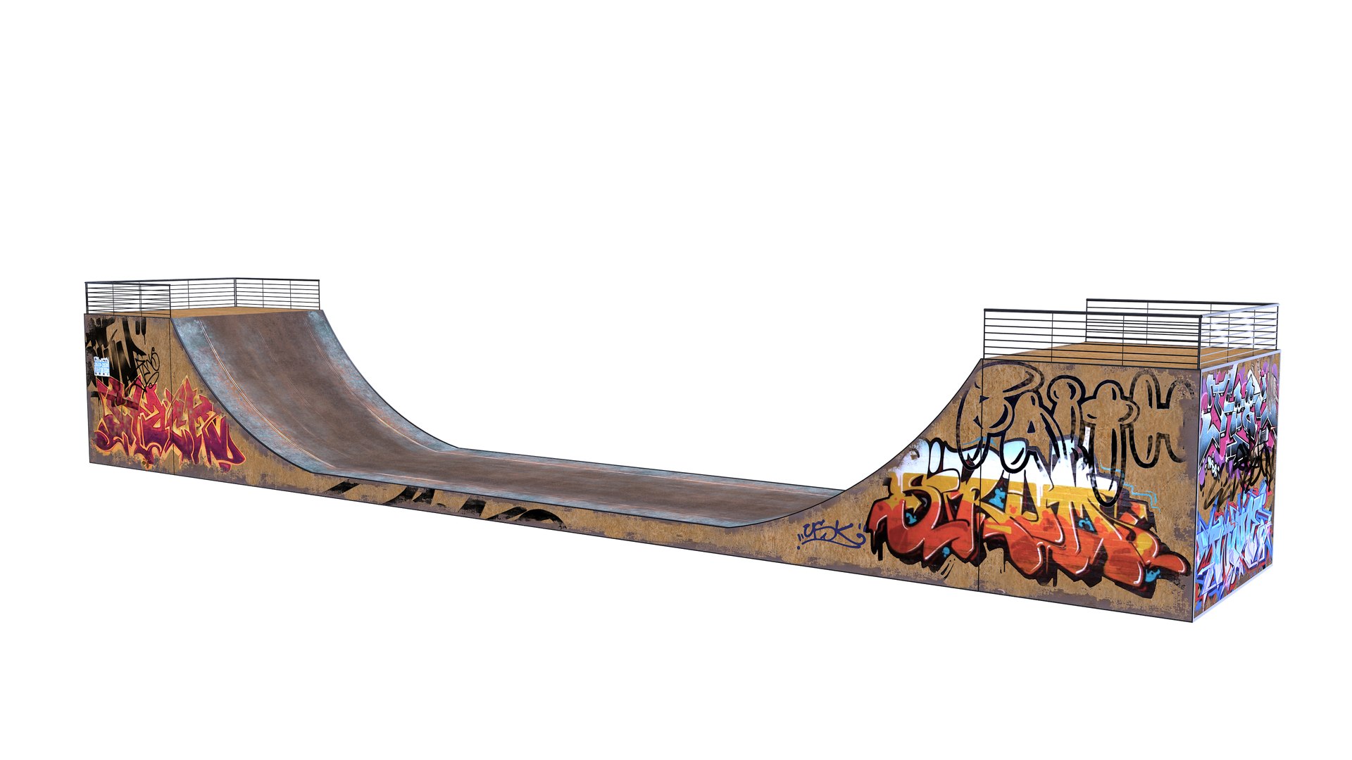 3D Skatepark Ramp Collection 2 - TurboSquid 1871056