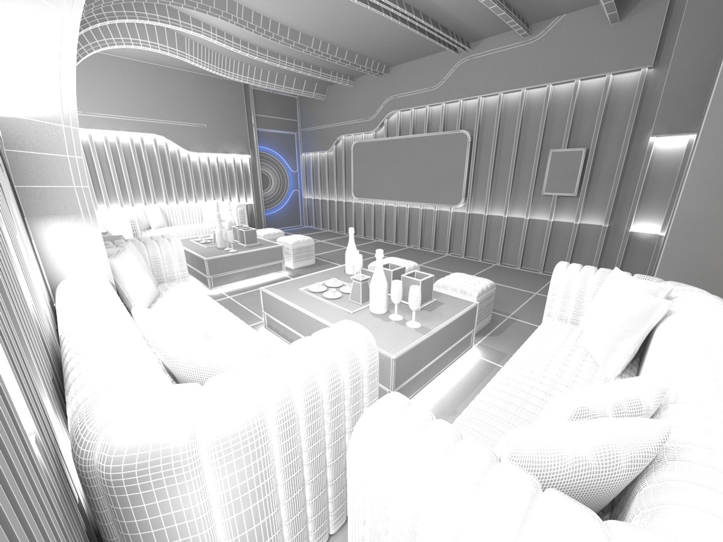 3D Model Bar Box 1 - TurboSquid 2000317