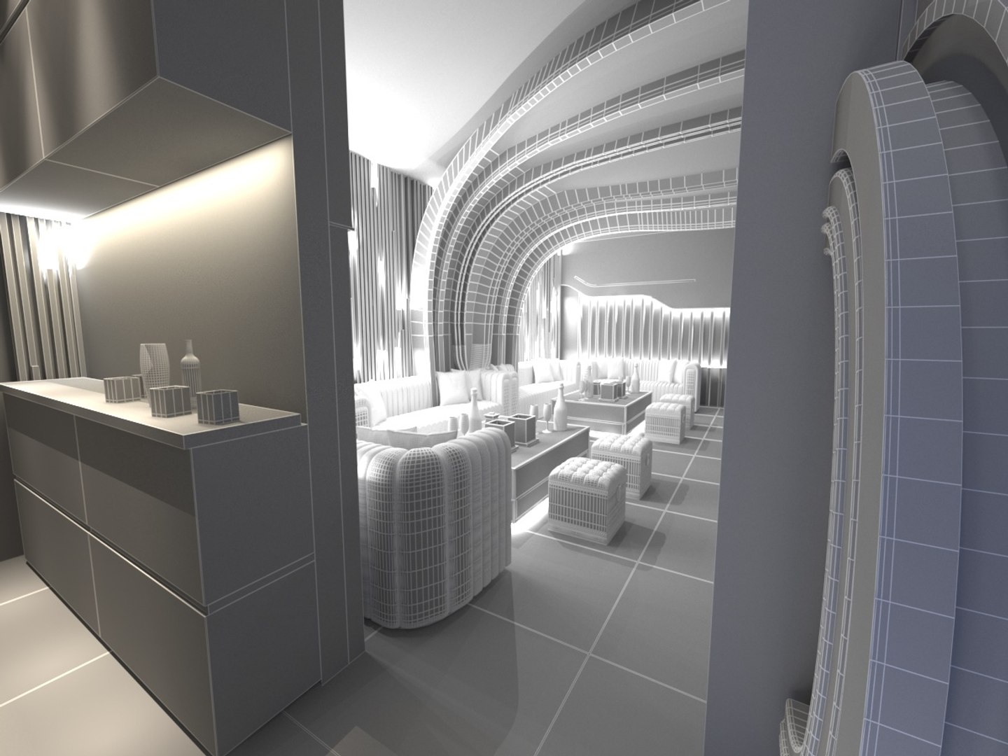 3D Model Bar Box 1 - TurboSquid 2000317