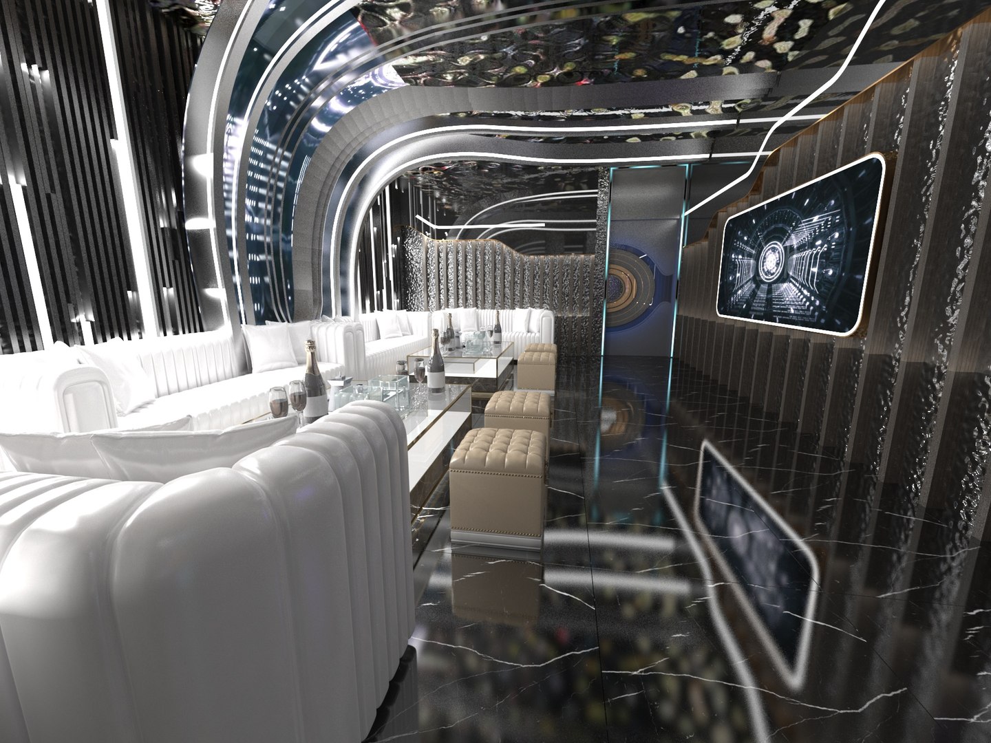 3D Model Bar Box 1 - TurboSquid 2000317