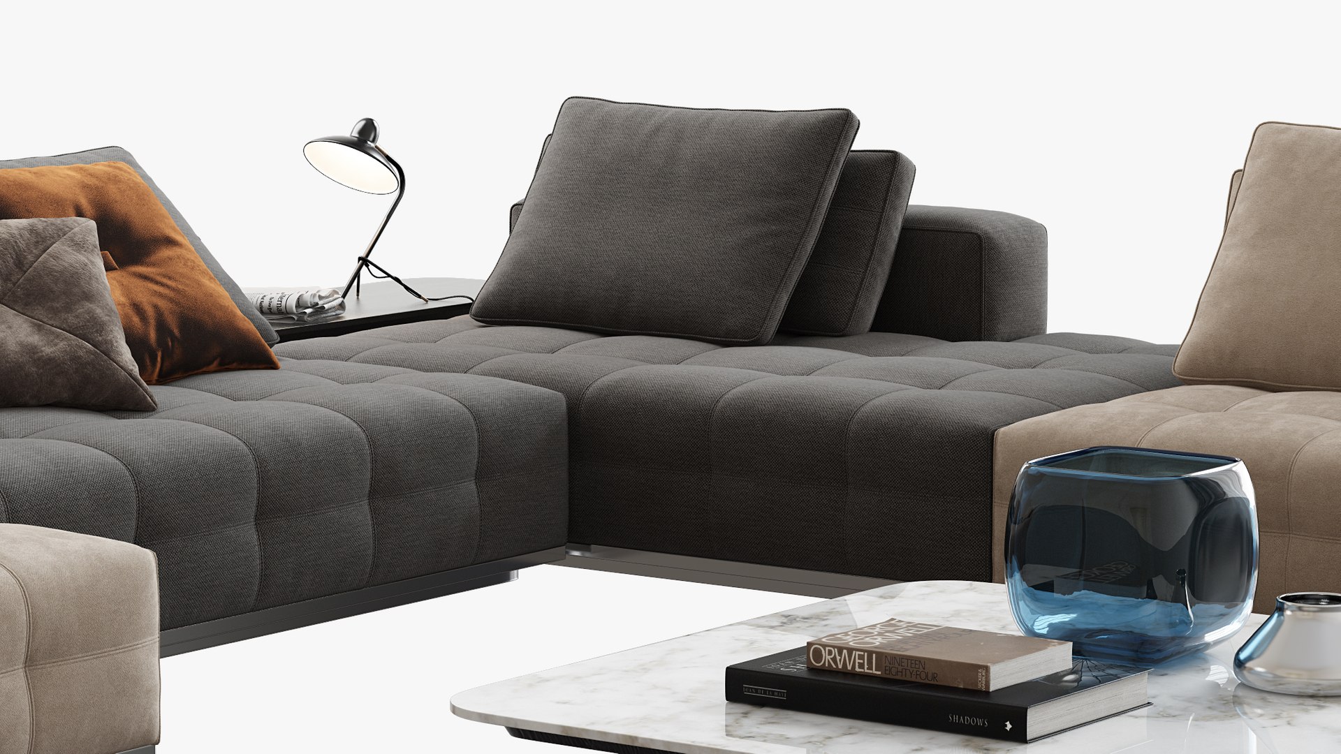 3D Minotti Lawrence Clan - TurboSquid 1441761