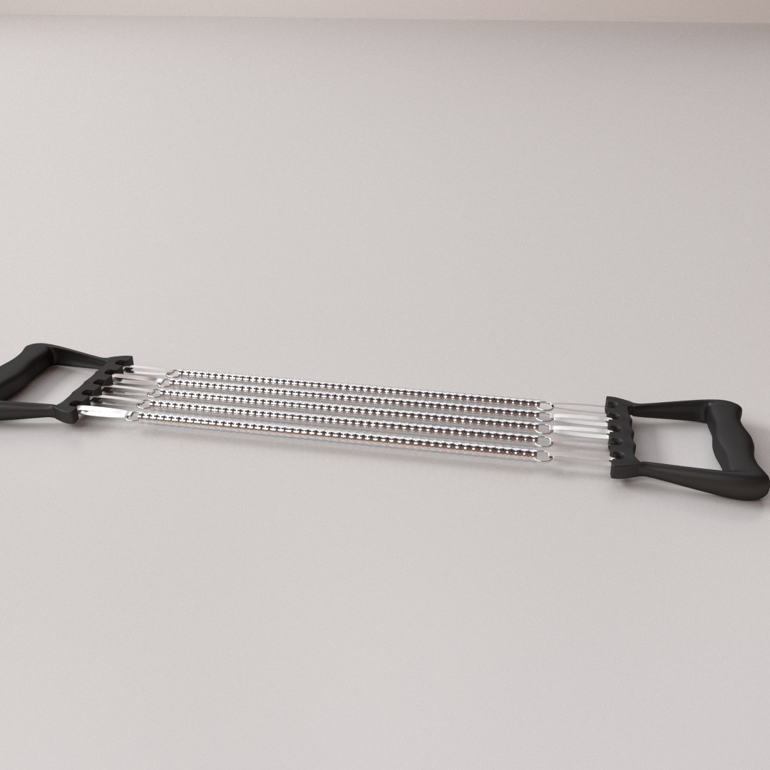 3d Chest Expander Model