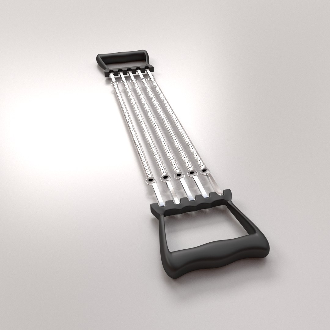 3d Chest Expander Model