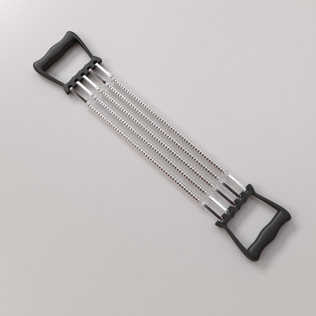 3d Chest Expander Model