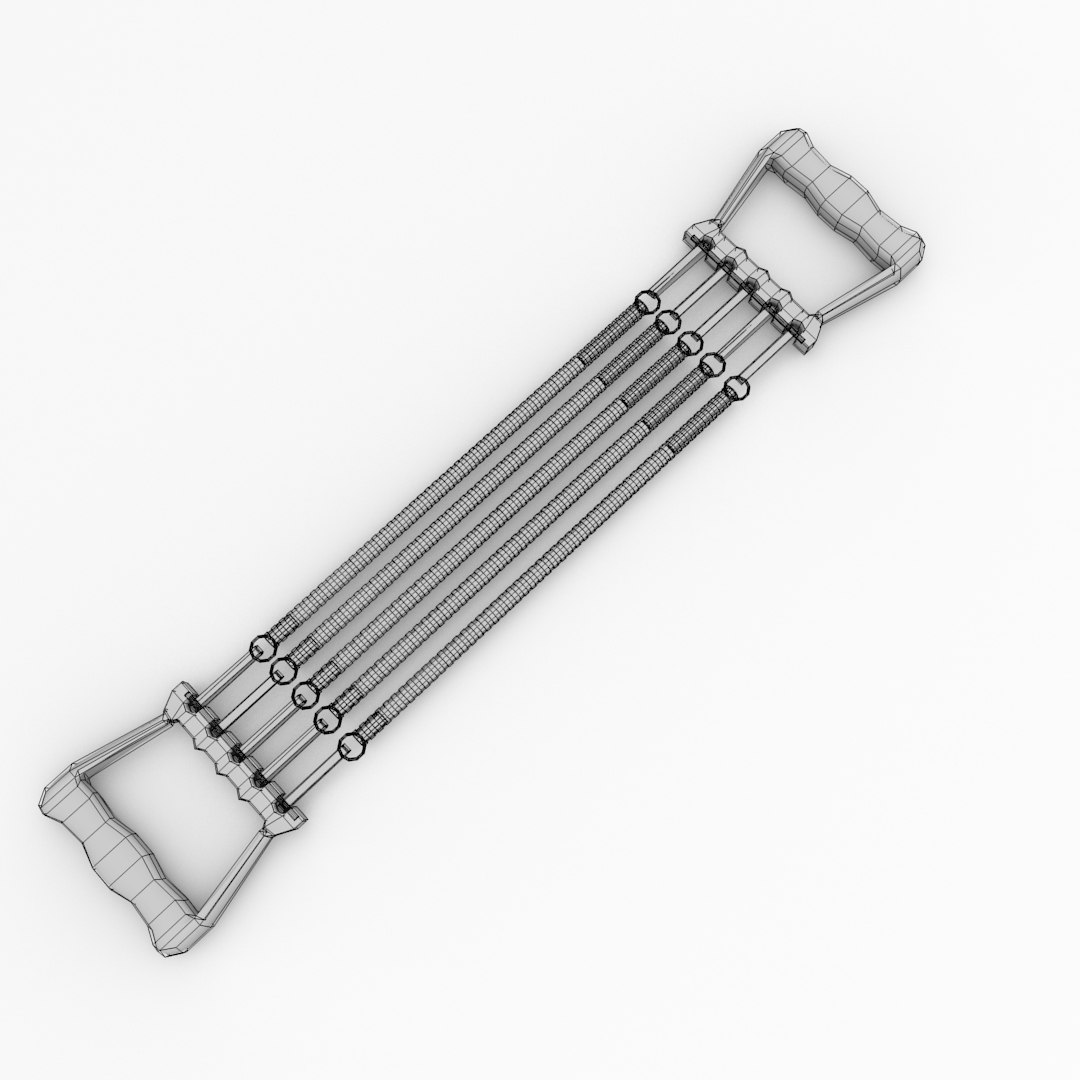 3d Chest Expander Model