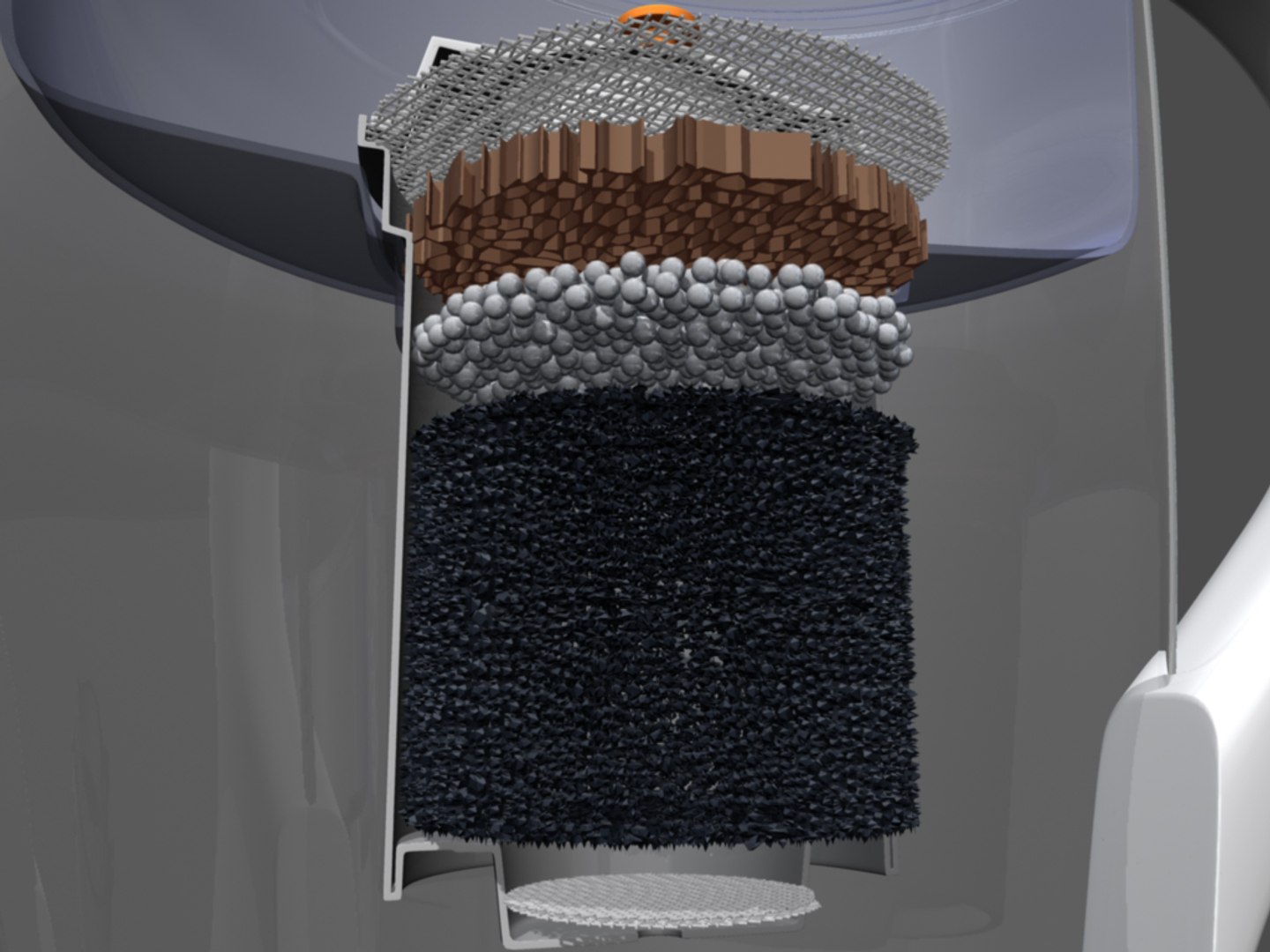 3d Filter Kettle Structure