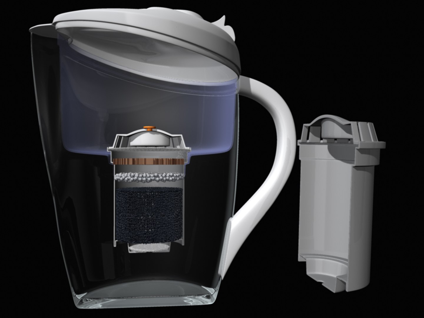 3d Filter Kettle Structure