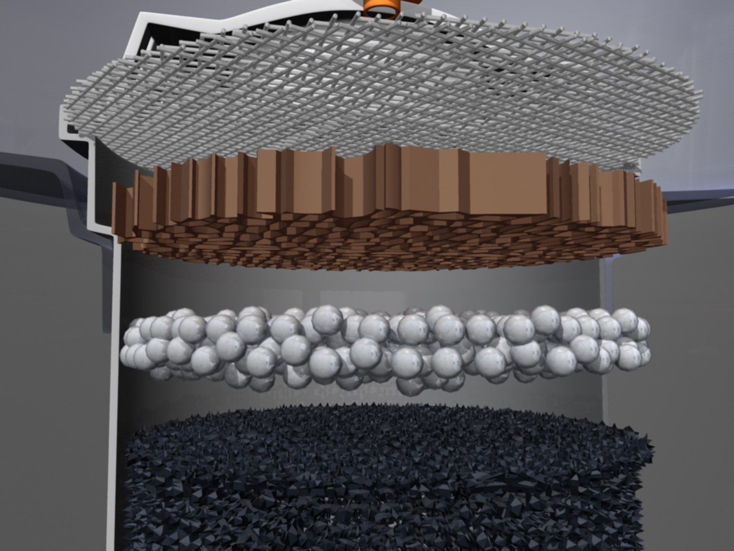 3d Filter Kettle Structure