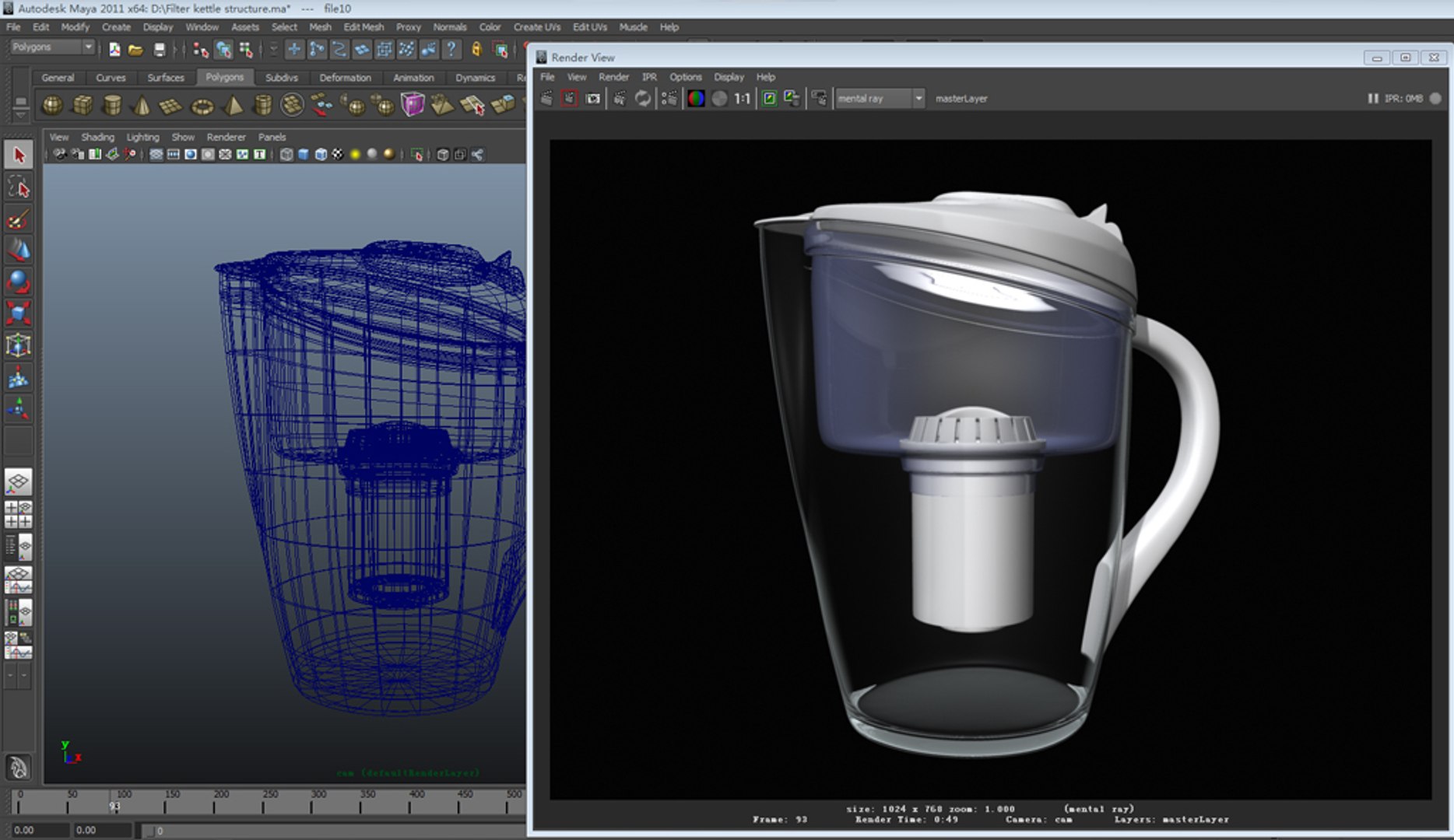 3d Filter Kettle Structure