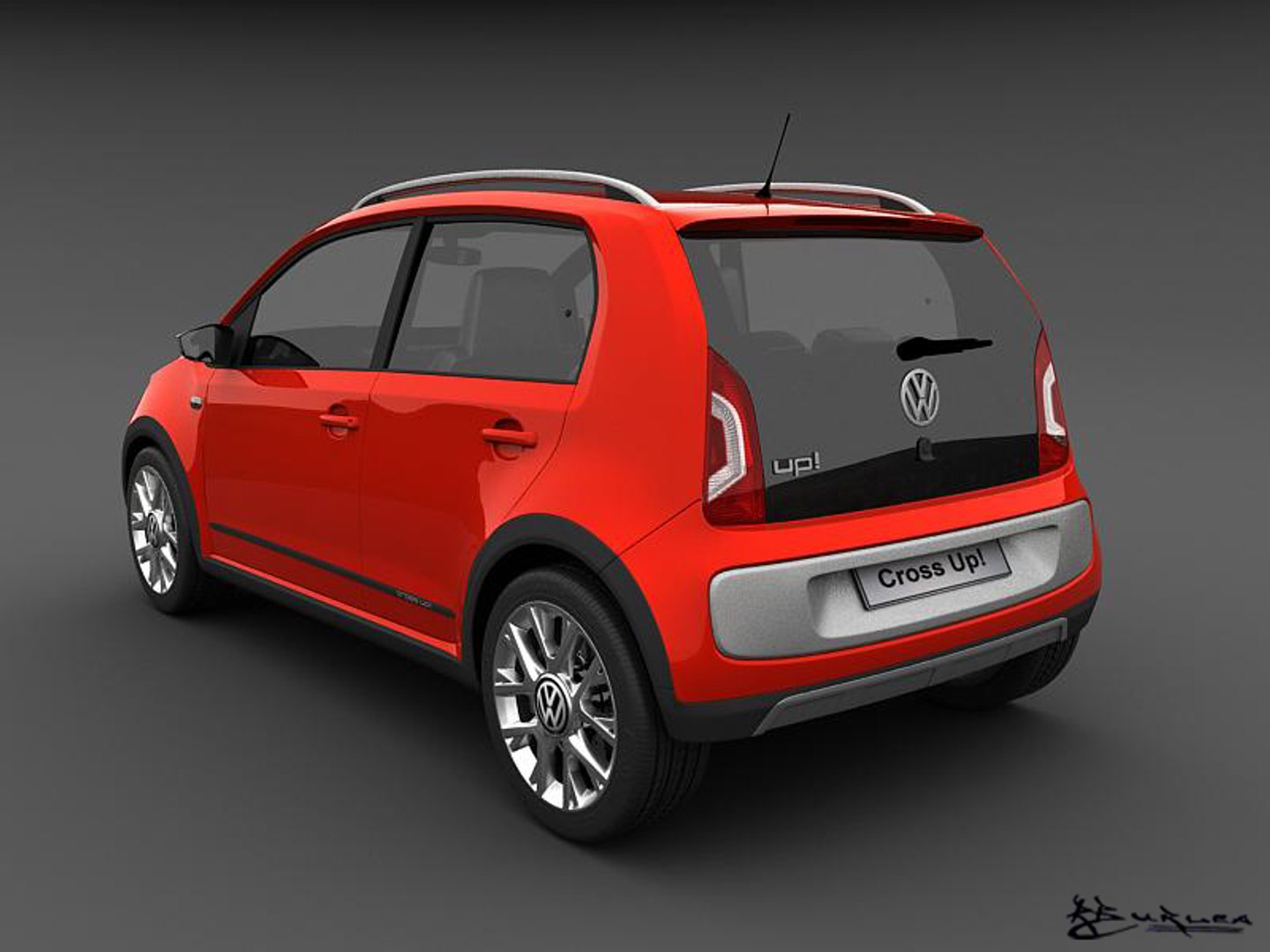 Volkswagen Cross 2014 3ds