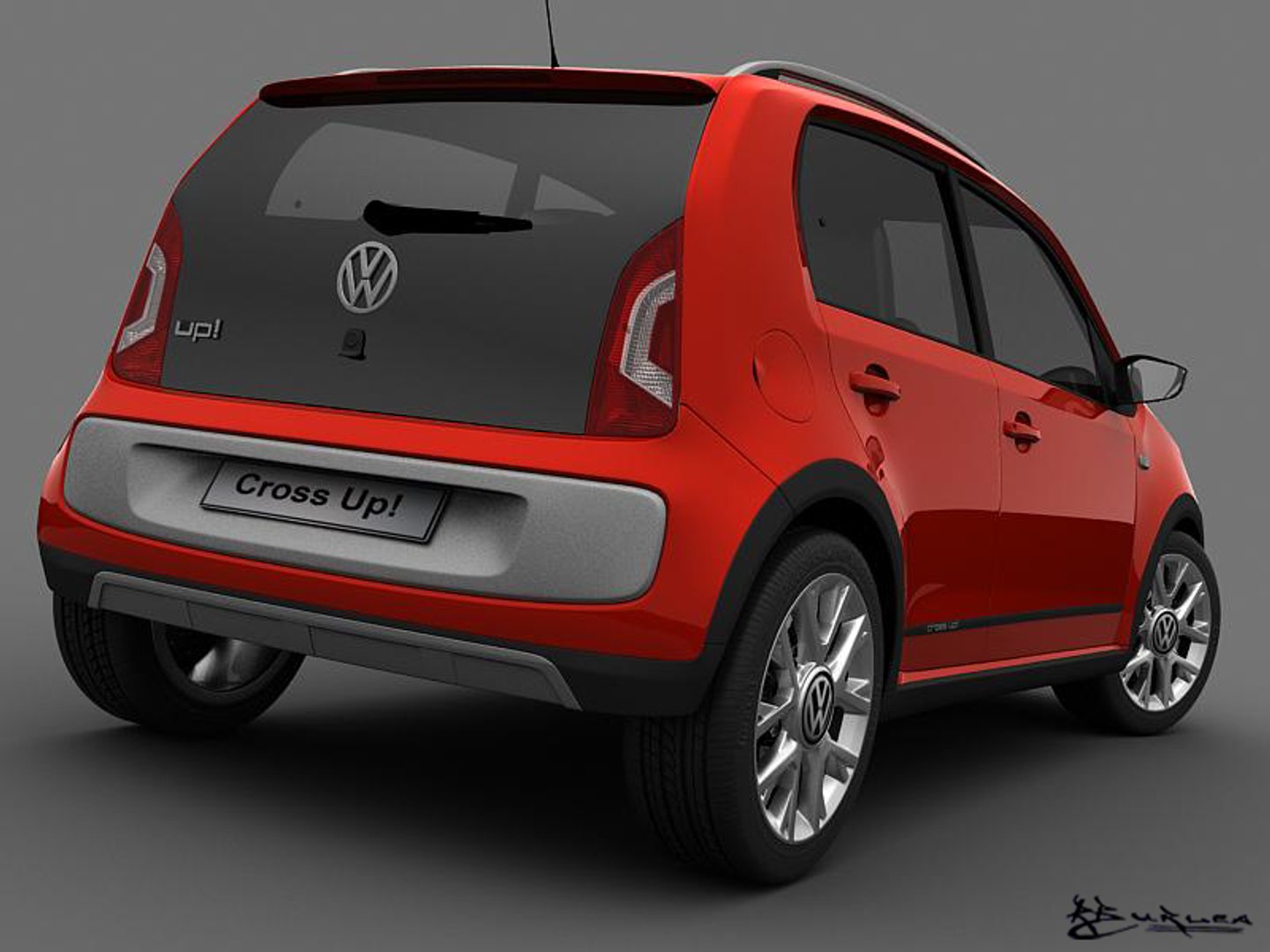 Volkswagen Cross 2014 3ds