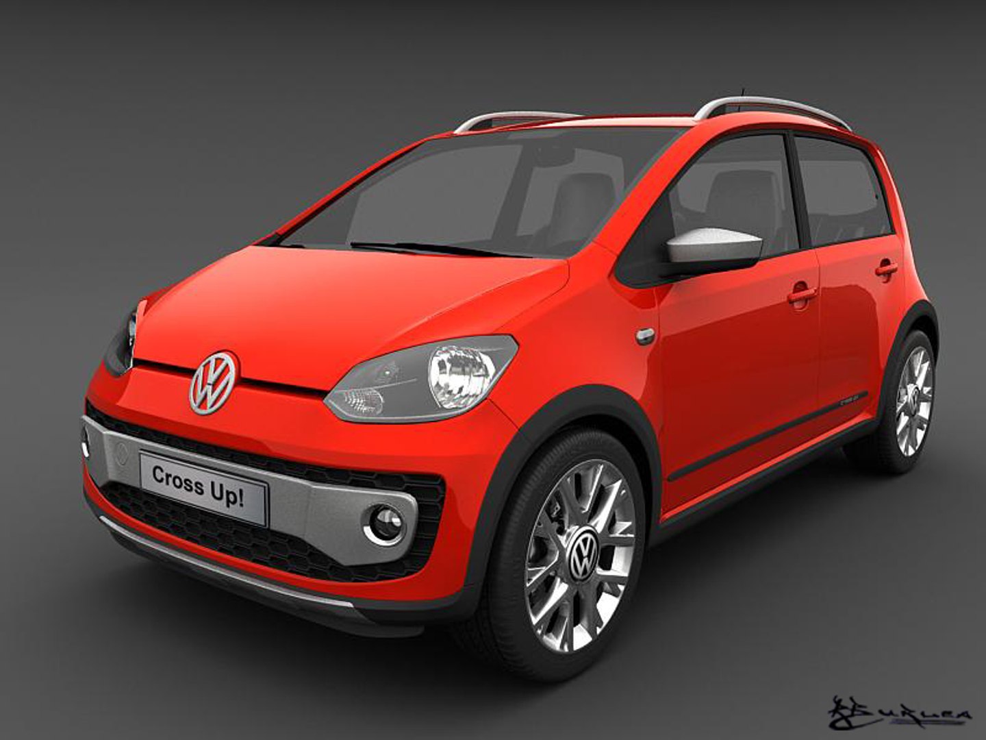 Volkswagen Cross 2014 3ds