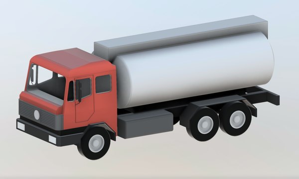 油罐车 - Revit 系列3D模型 - TurboSquid 2260602