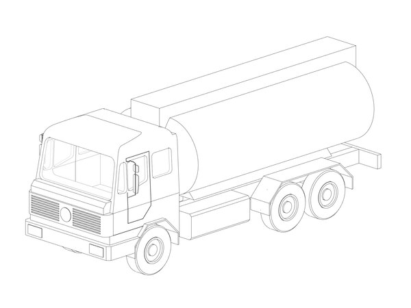 modelo 3d Camión cisterna - Familia Revit - TurboSquid 2260602