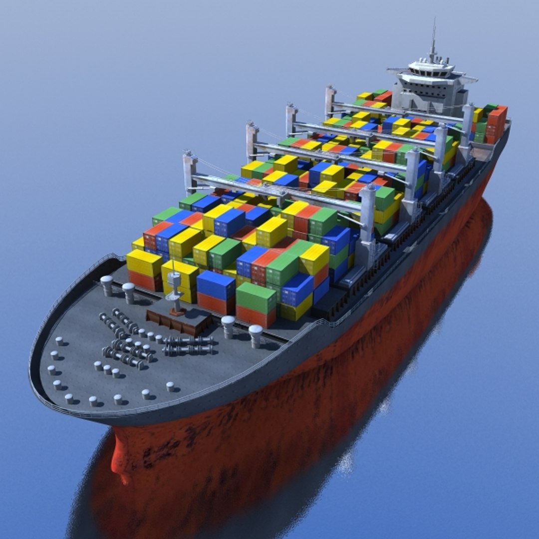 Cargo Vessels 3d 3ds