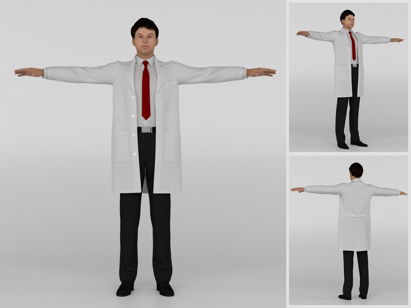 3D Doctor Model - TurboSquid 1746054