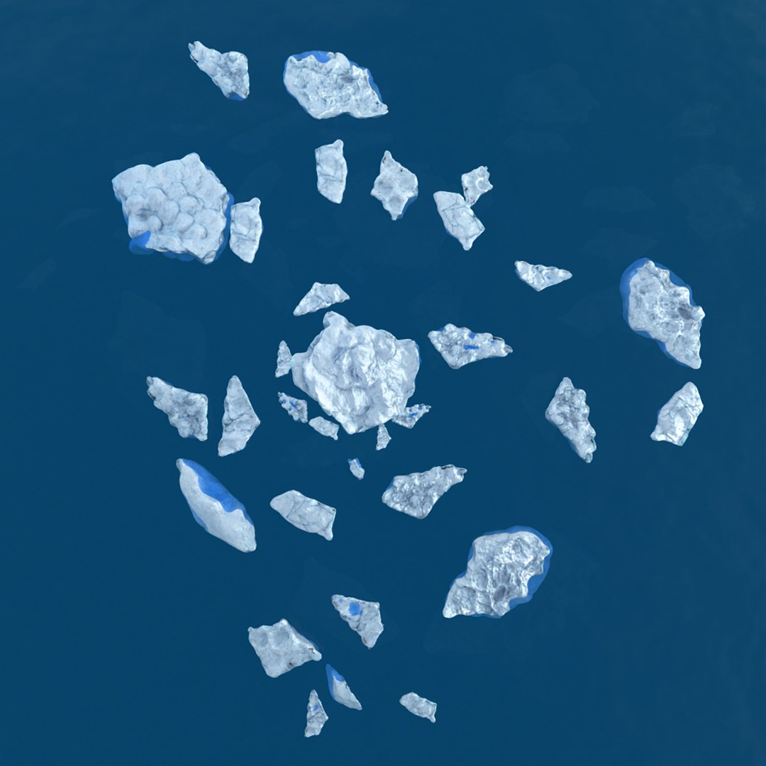 fragment ice 3d model