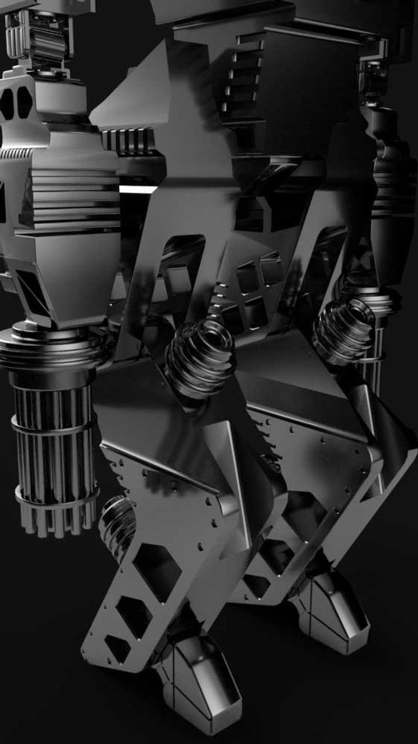 Sci-fi robot mecha 3D model - TurboSquid 1360497