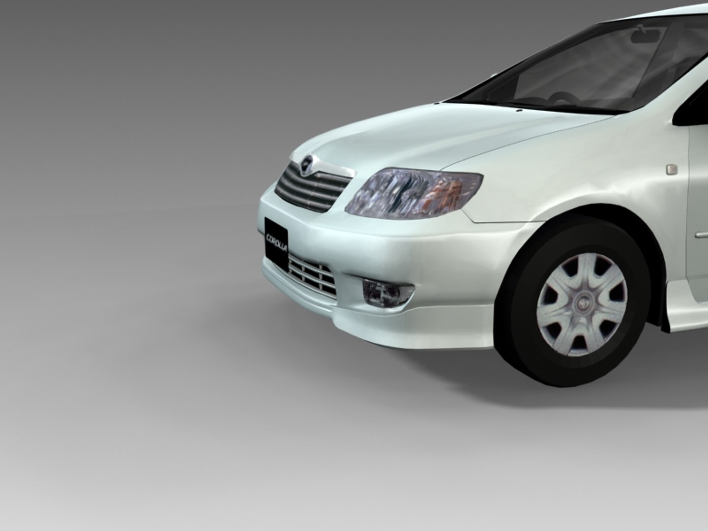 Toyota Corolla 3d Model