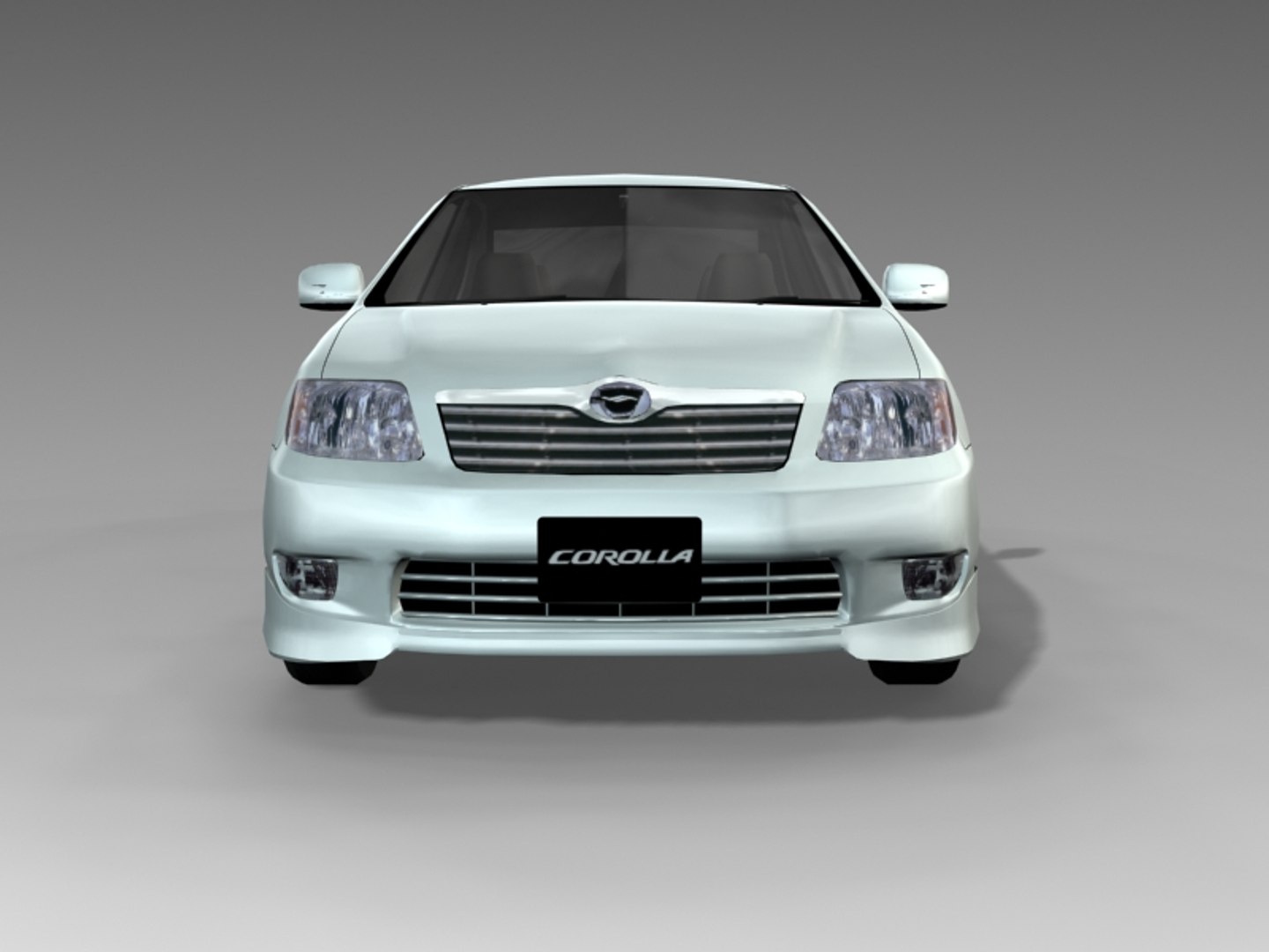 Toyota Corolla 3d Model