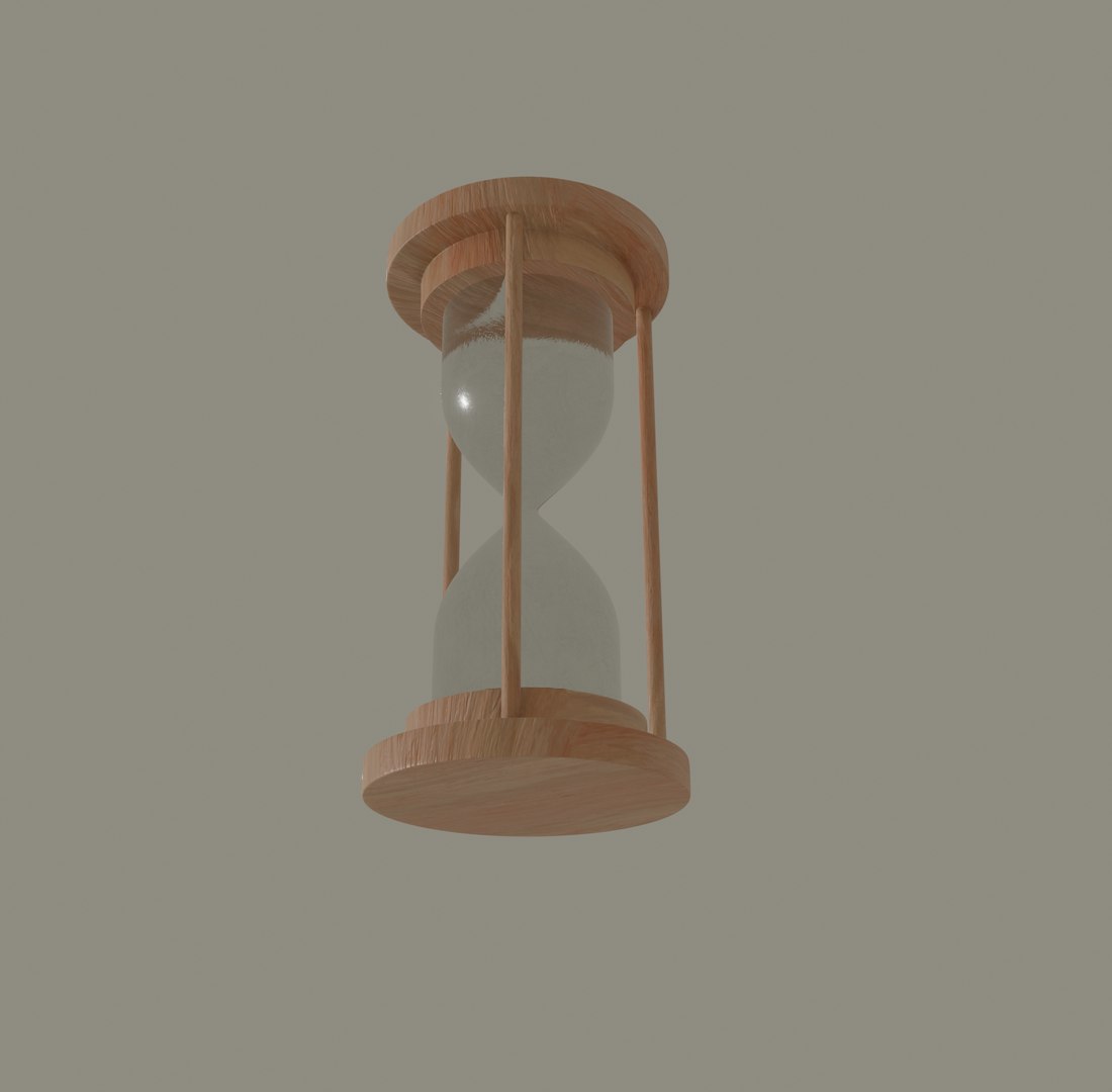 3D Hourglass Glass Hour - TurboSquid 1609887