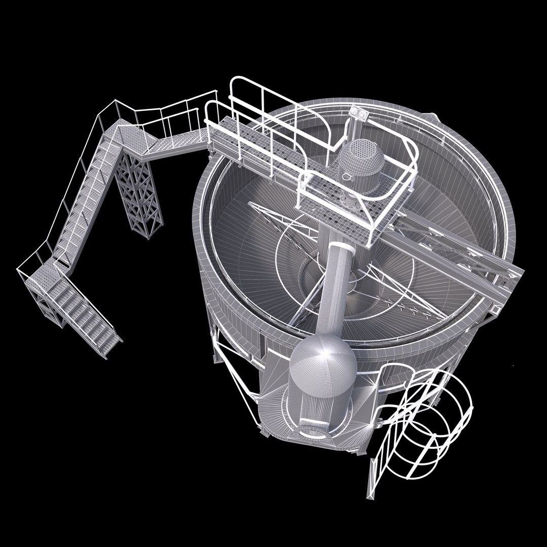 Industrial Machine 3d Model