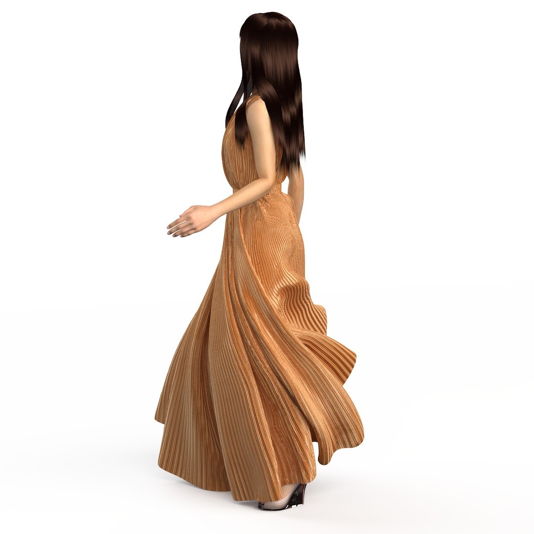 3d Summer Dresses Model