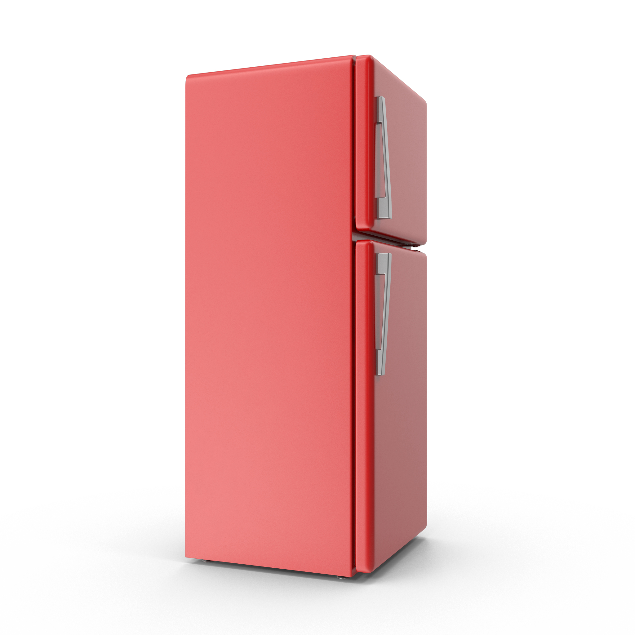 3D Refrigerator Red model - TurboSquid 1832453