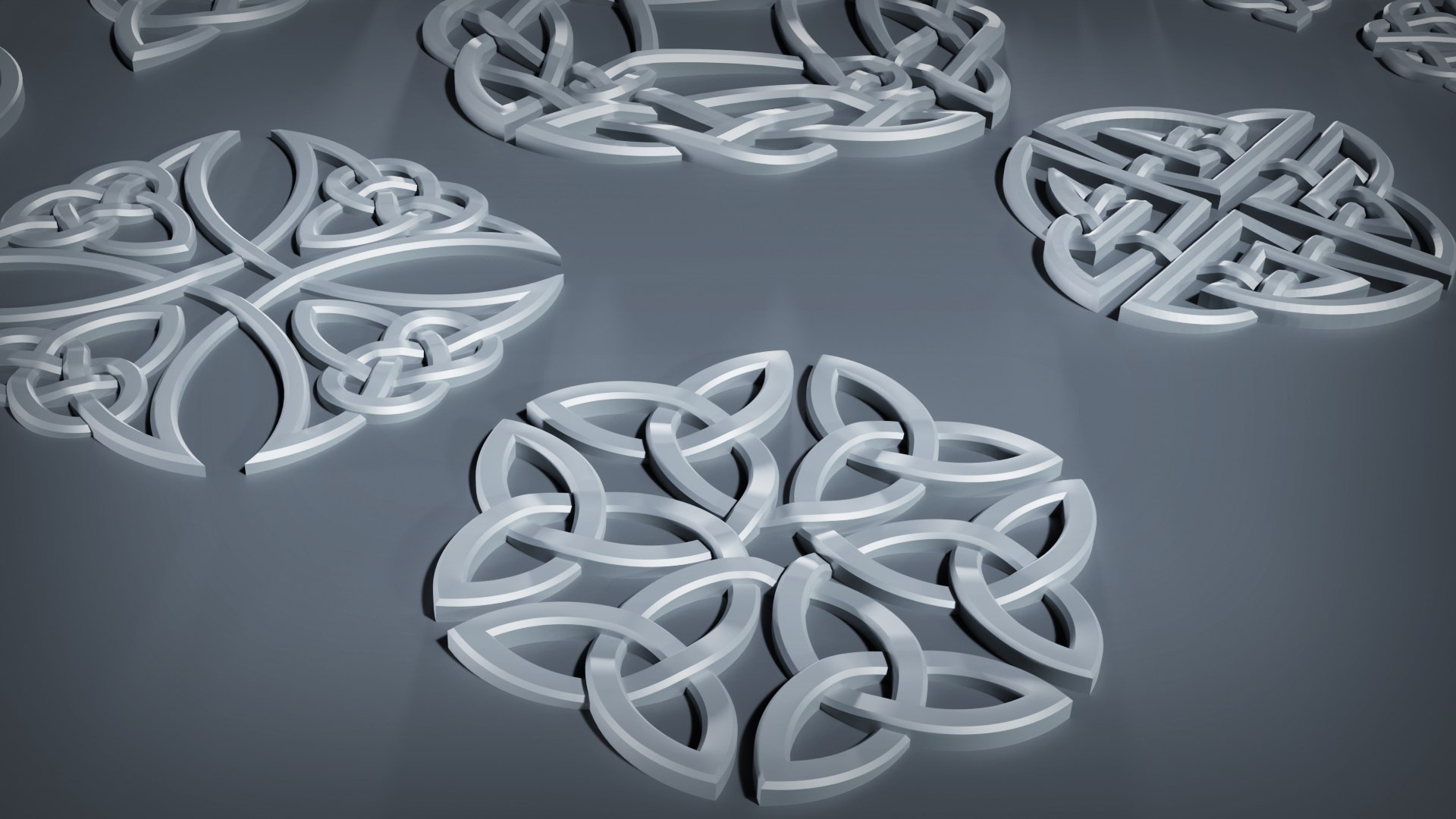 Celtic Knot Collection 3D Model - TurboSquid 2162154