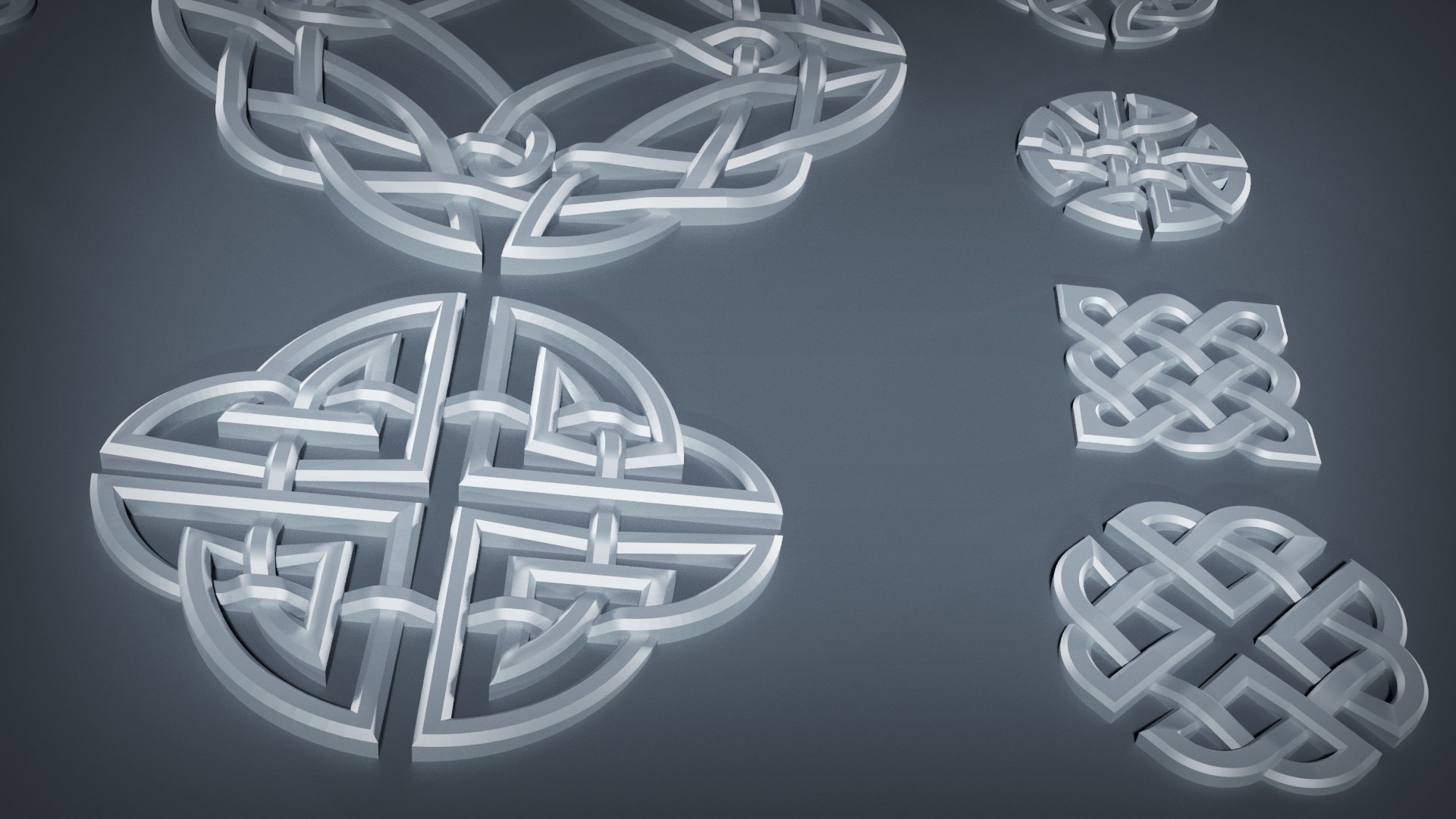 Celtic Knot Collection 3D Model - TurboSquid 2162154