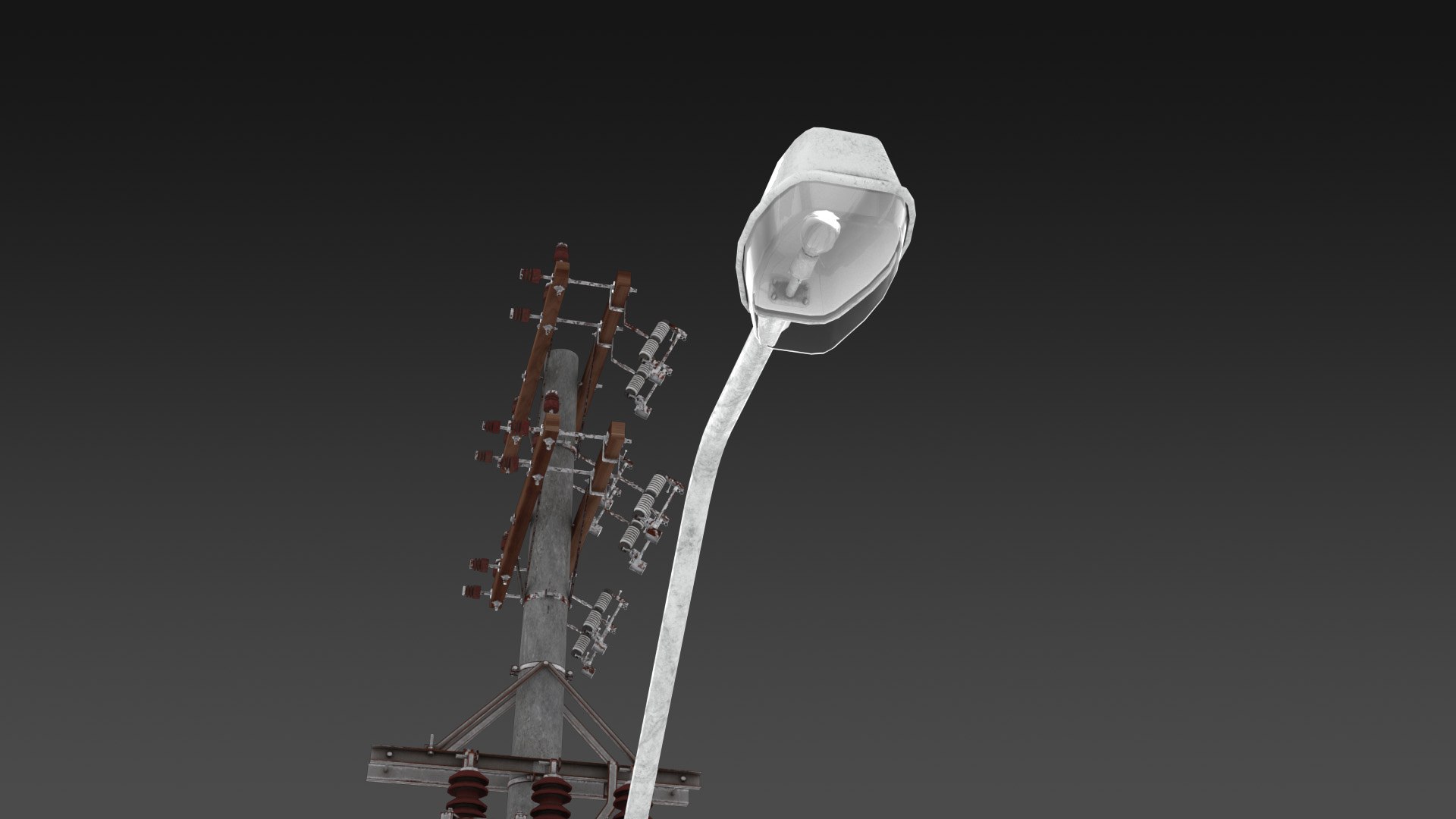 Light Pole 3d Model
