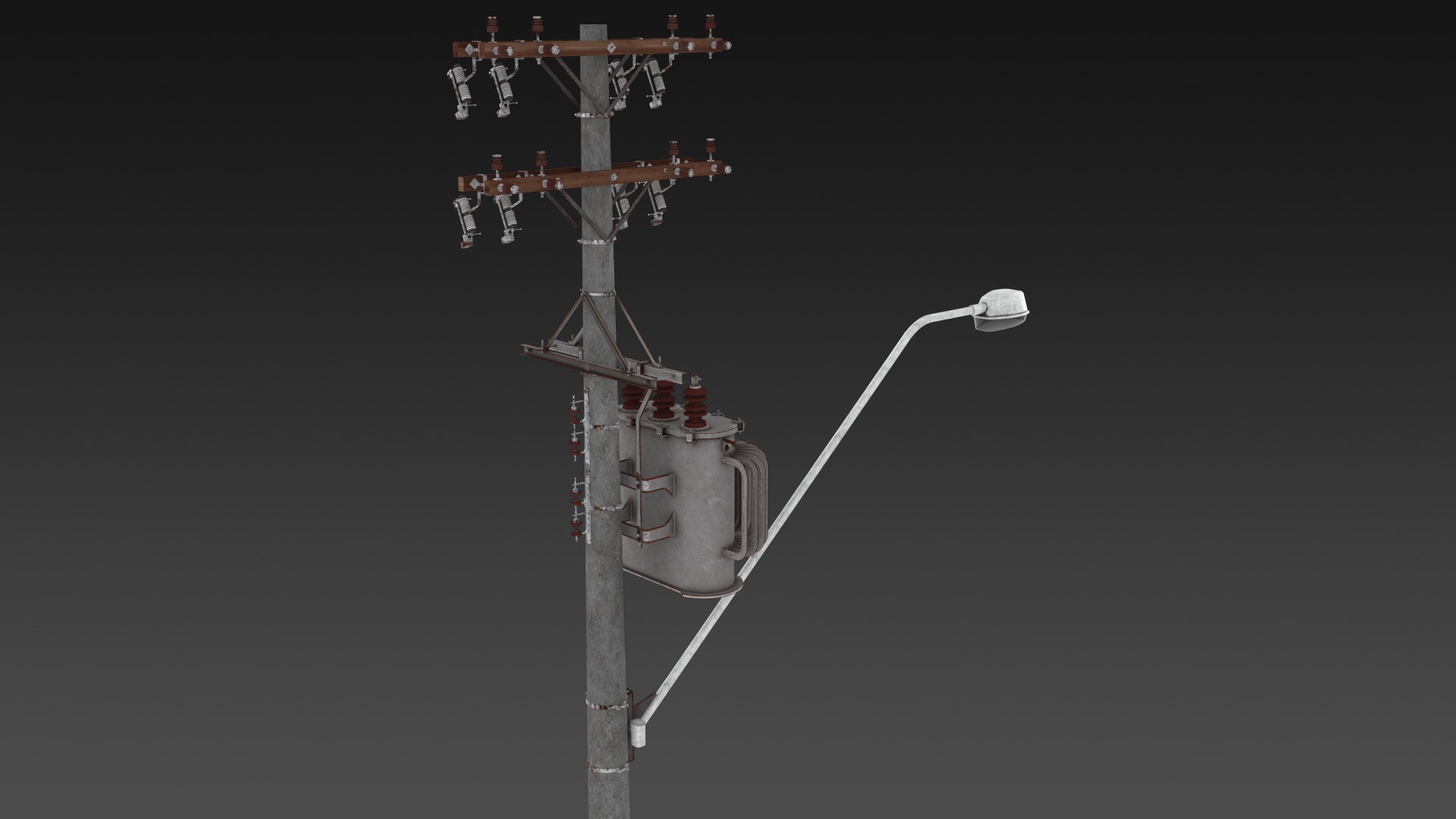 Light Pole 3d Model