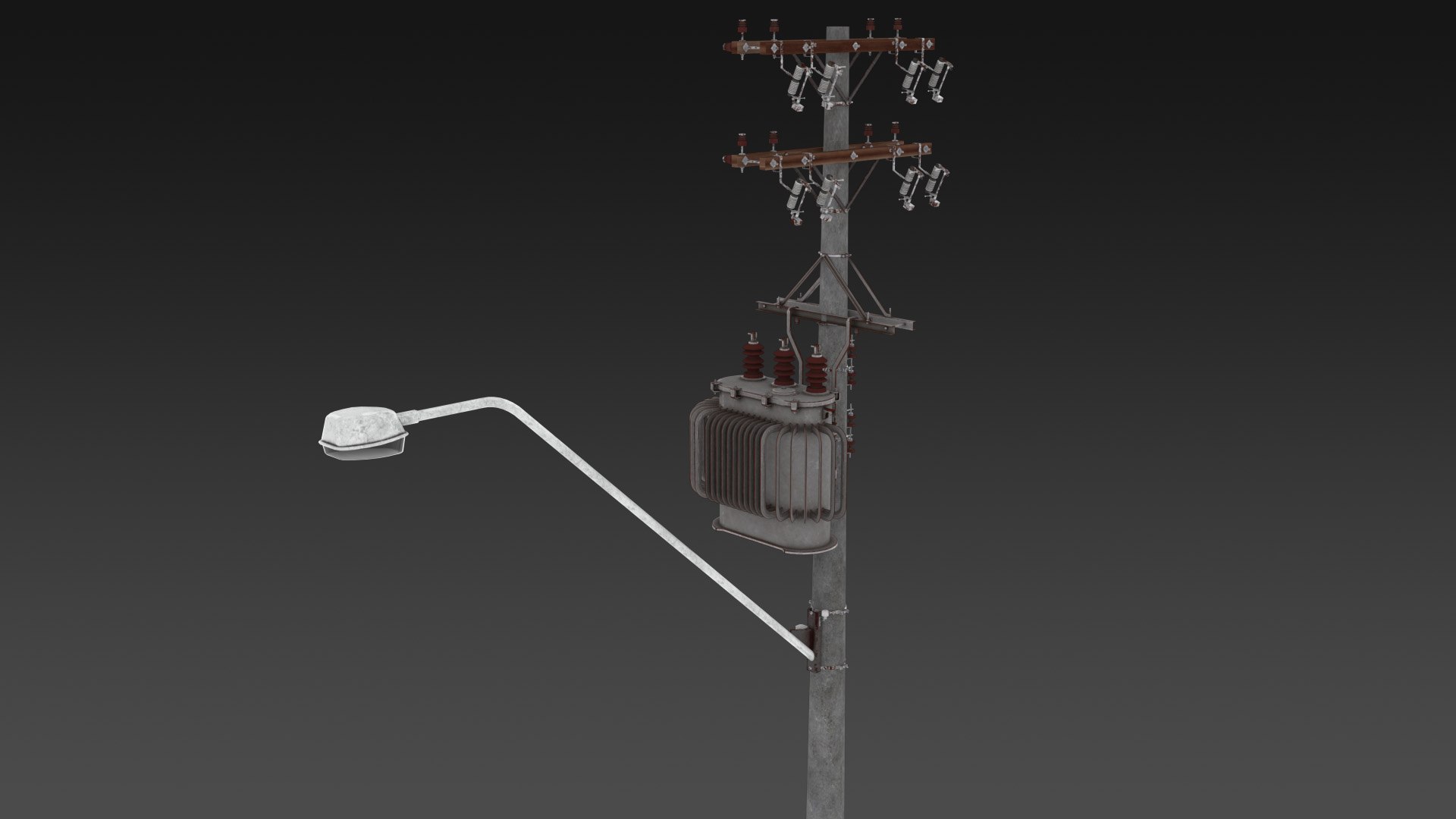 Light Pole 3d Model