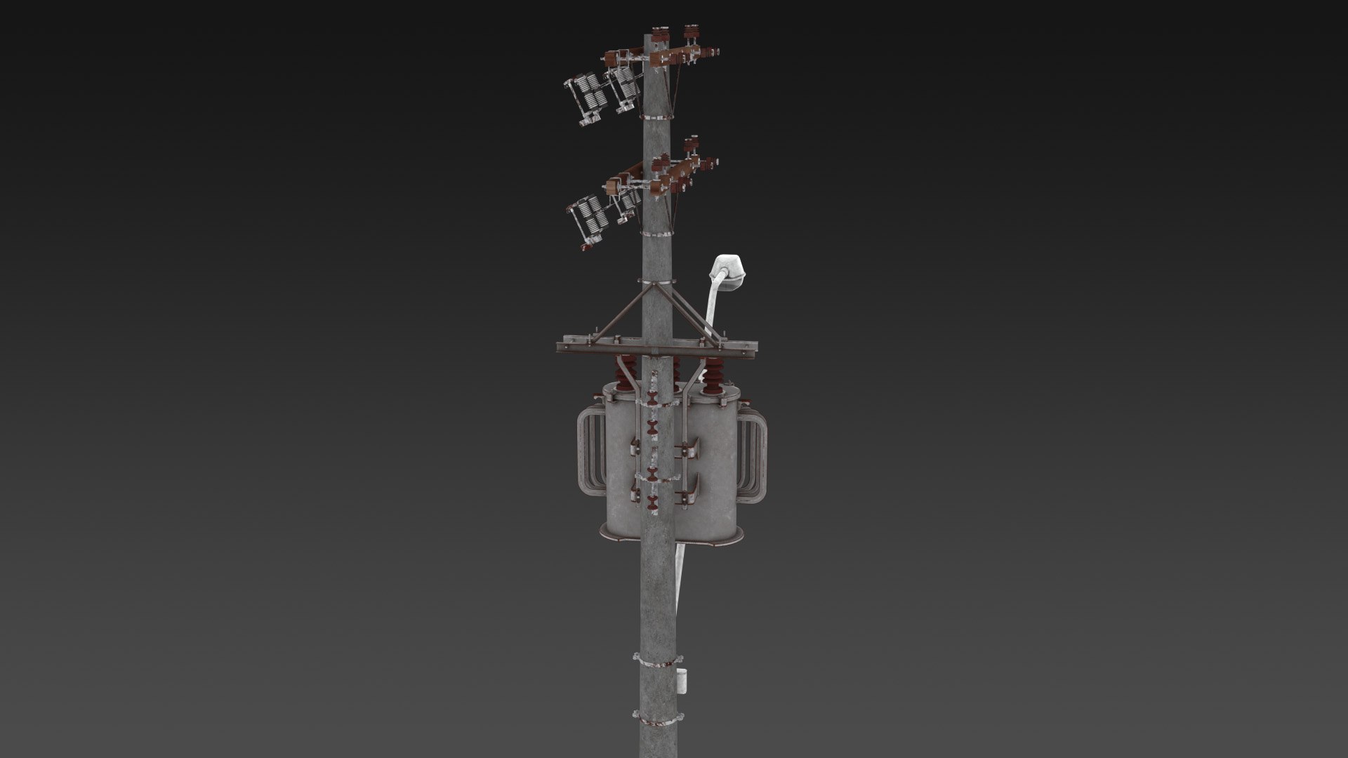 Light Pole 3d Model