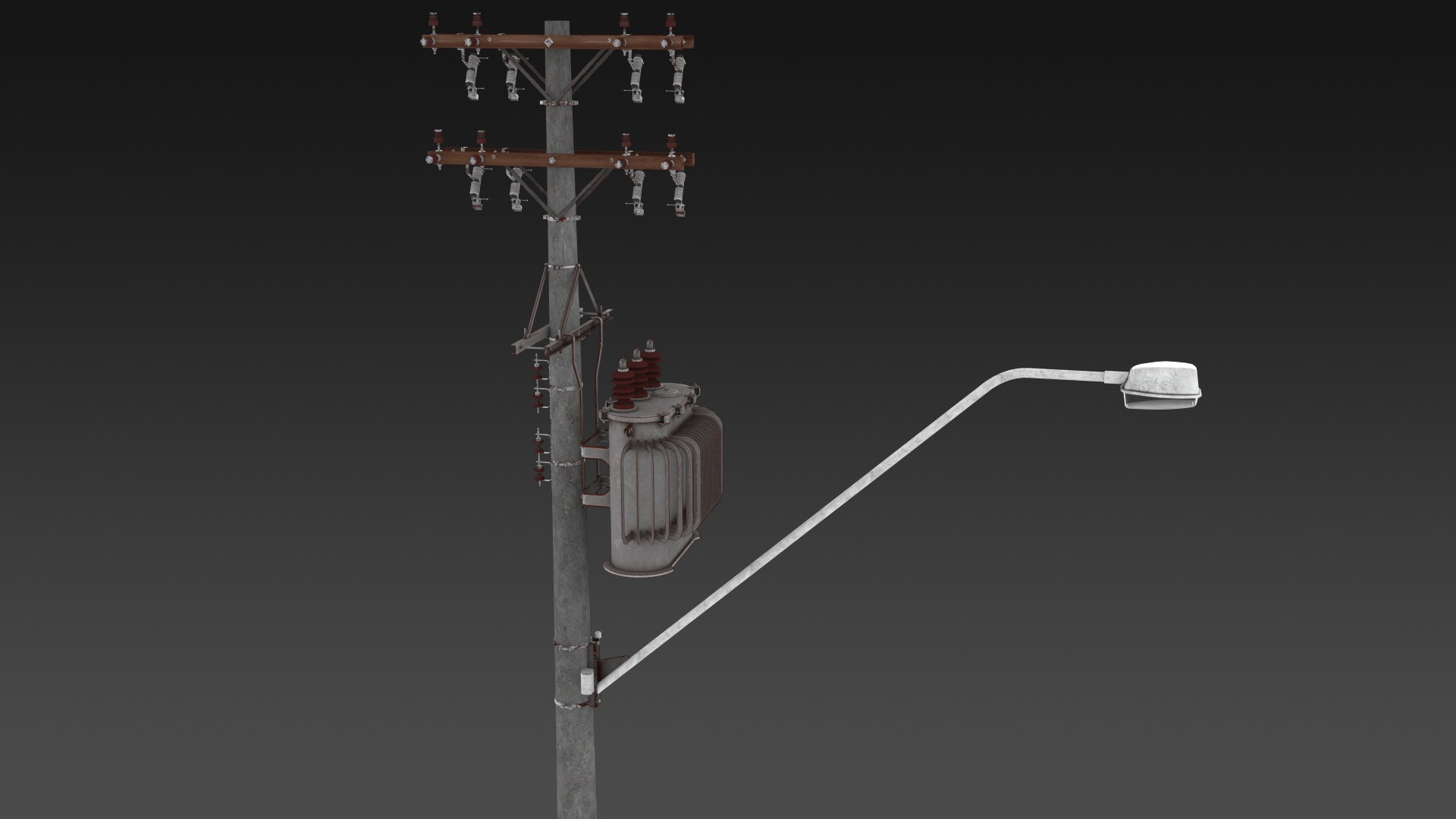 Light Pole 3d Model