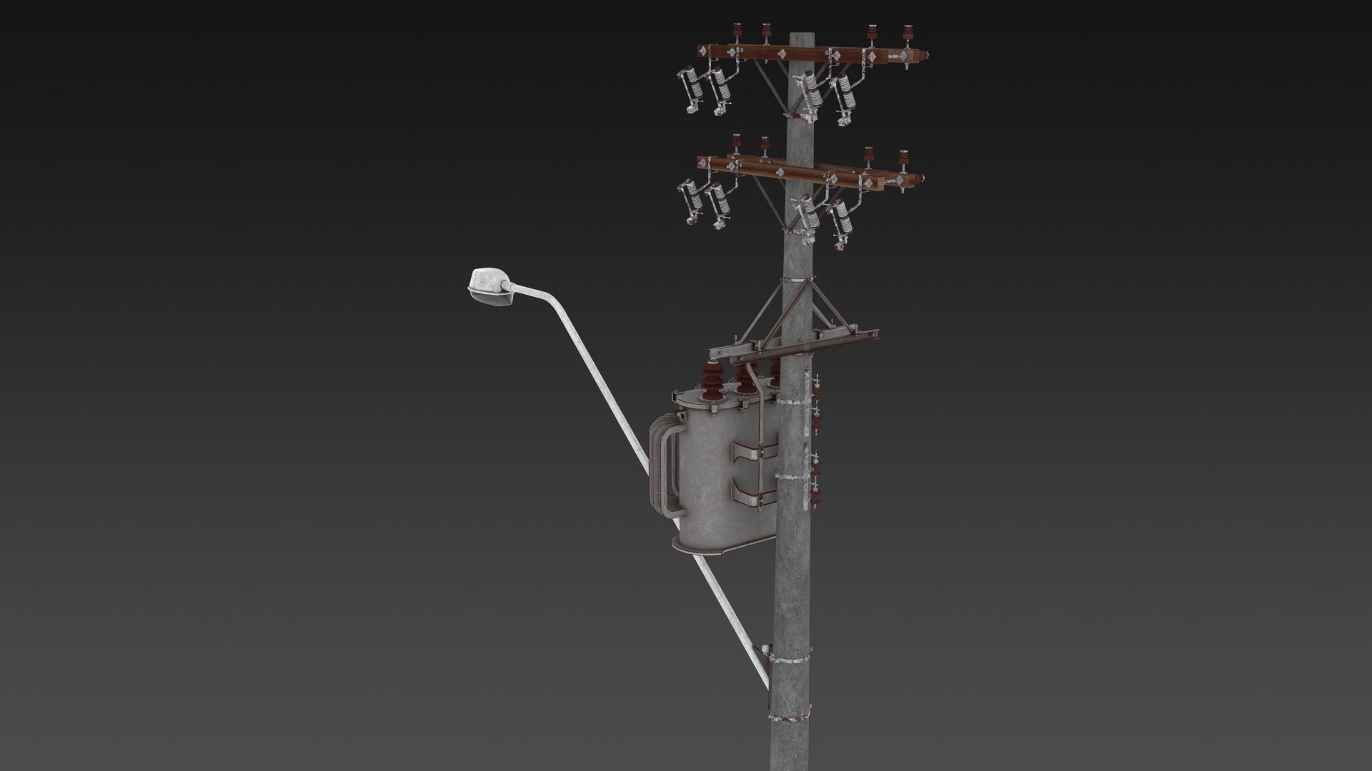 Light Pole 3d Model