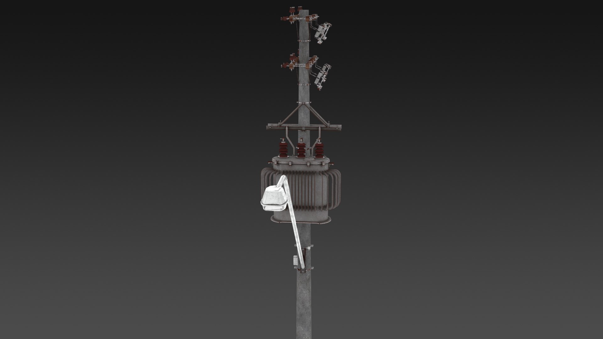 Light Pole 3d Model
