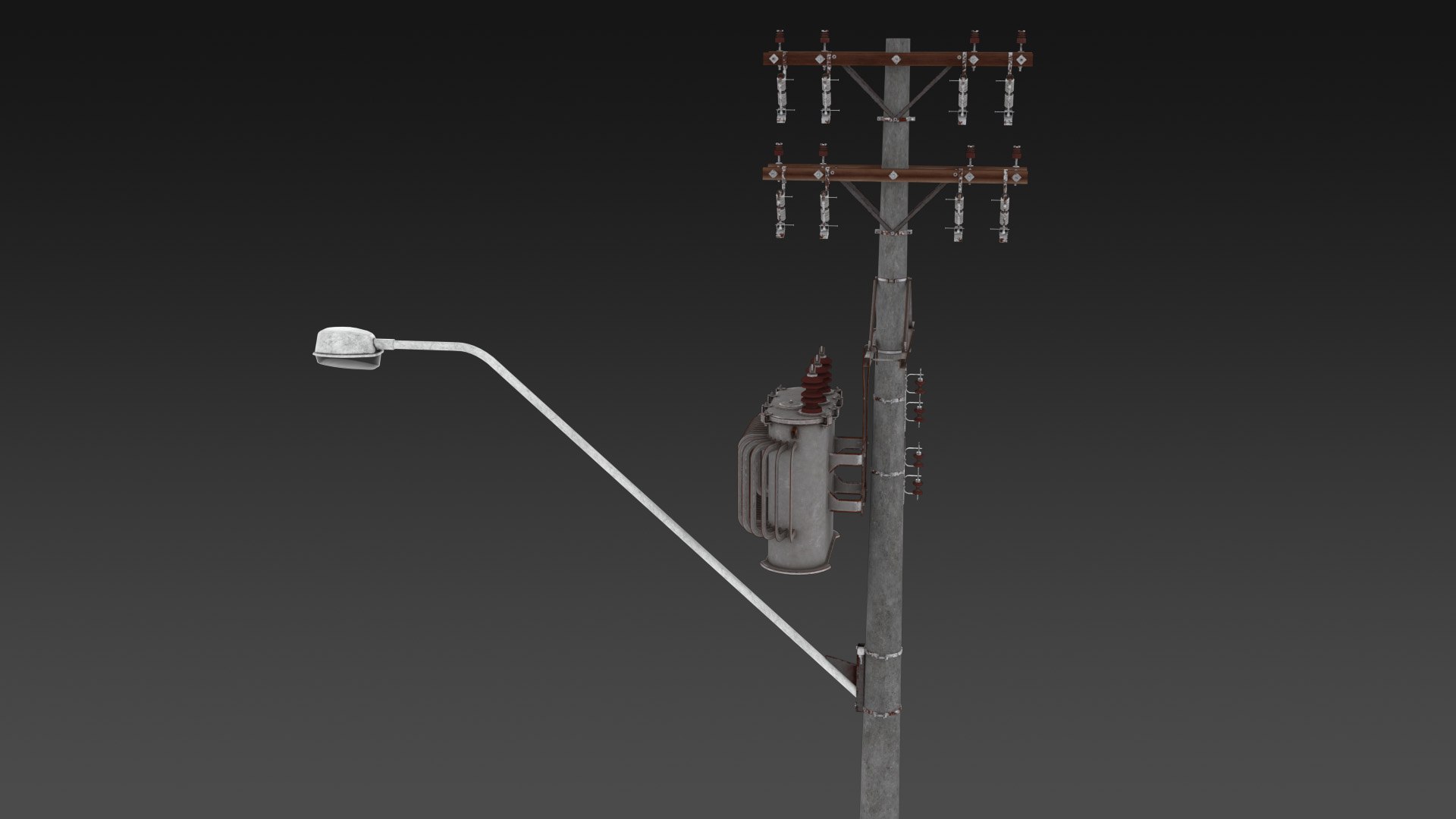Light Pole 3d Model